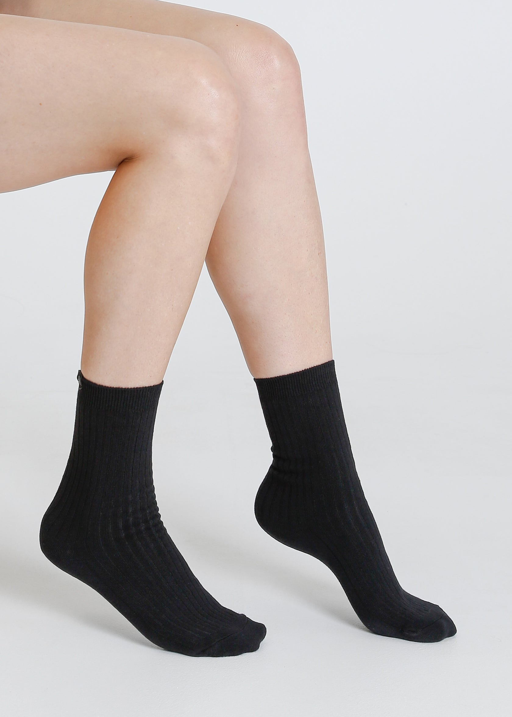 Drew Socks / Black | ALPHA60
